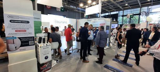 Courant était au salon REXEL 2022 à Paris
