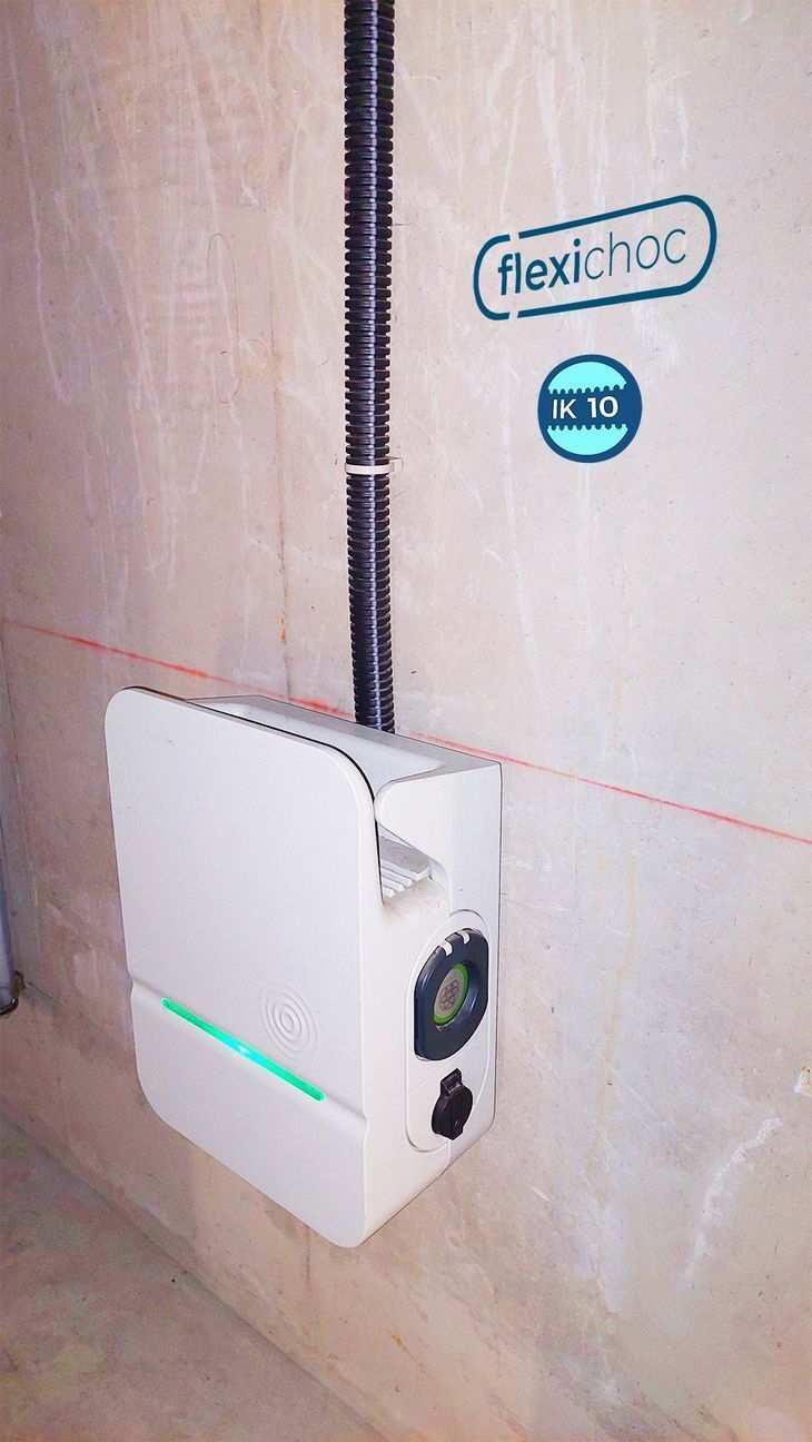 Protégez vos bornes IRVE avec la gaine flexichoc